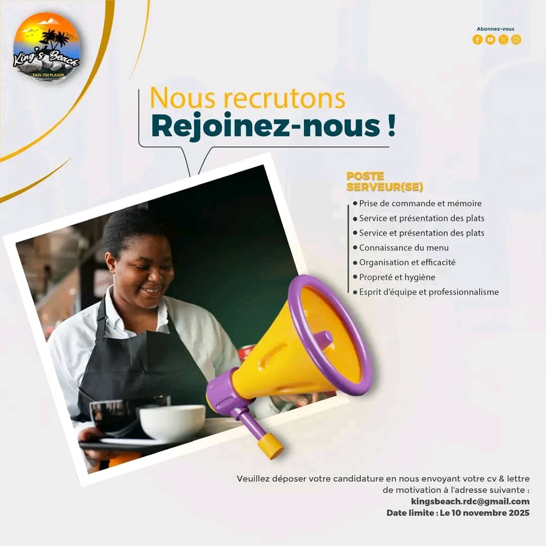Serveurs - Congo Pub Online